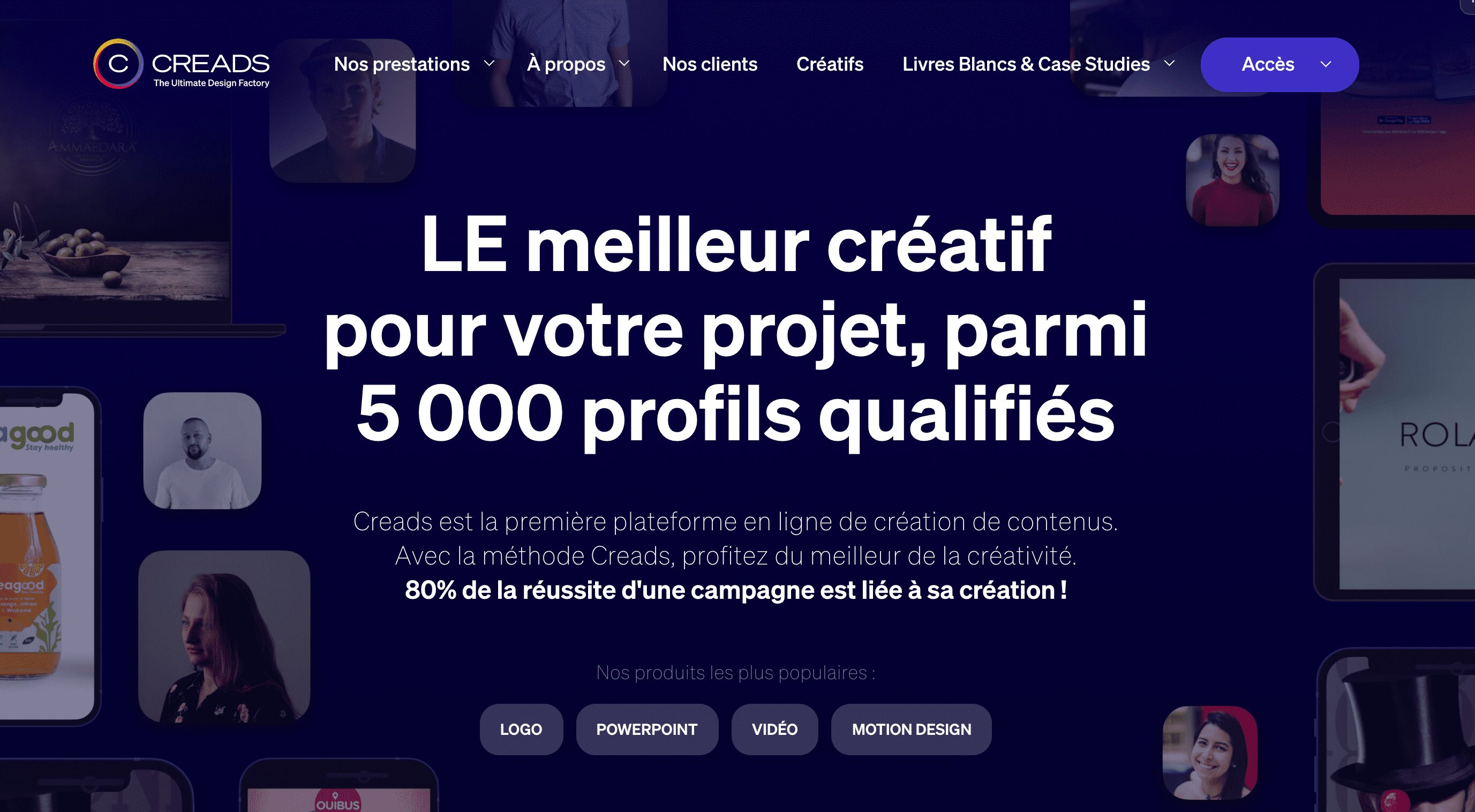 Creads : 1st Online Platform for Content Creation