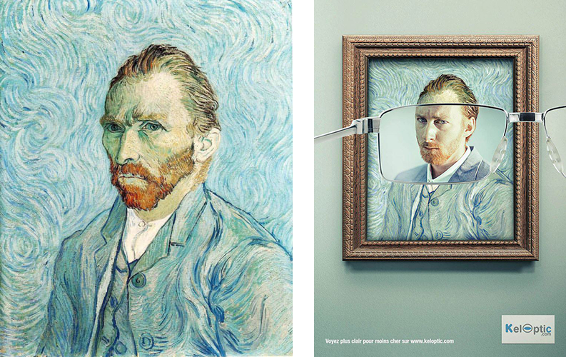 Affiches publicitaires : découvrez notre Top 10 inspiré des oeuvres d'art