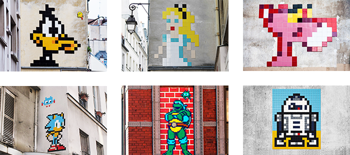 Invader : un street-artiste masqué à la conquête de l'espace