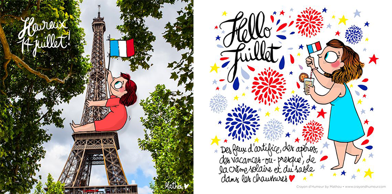 14 juillet & Graphisme : Découvrez les plus belles créations